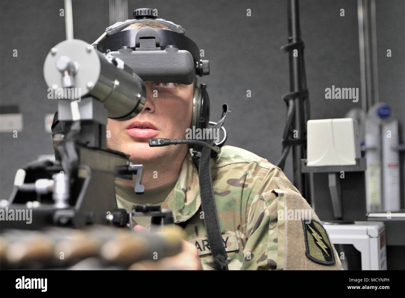 U.S. Army Pfc. Mason M. Holt, an infantryman assigned to Company A, 1st ...