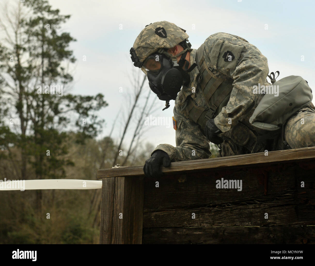 Soldiers of the 36th Infantry Division showed their strength and ...