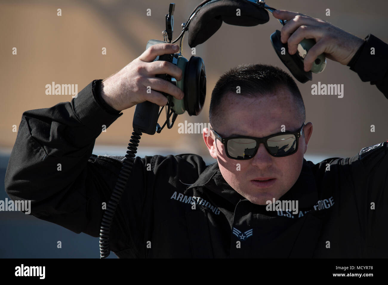 U.S. Air Force Senior Airman Adam Armstrong, F-16 Viper Demonstration ...