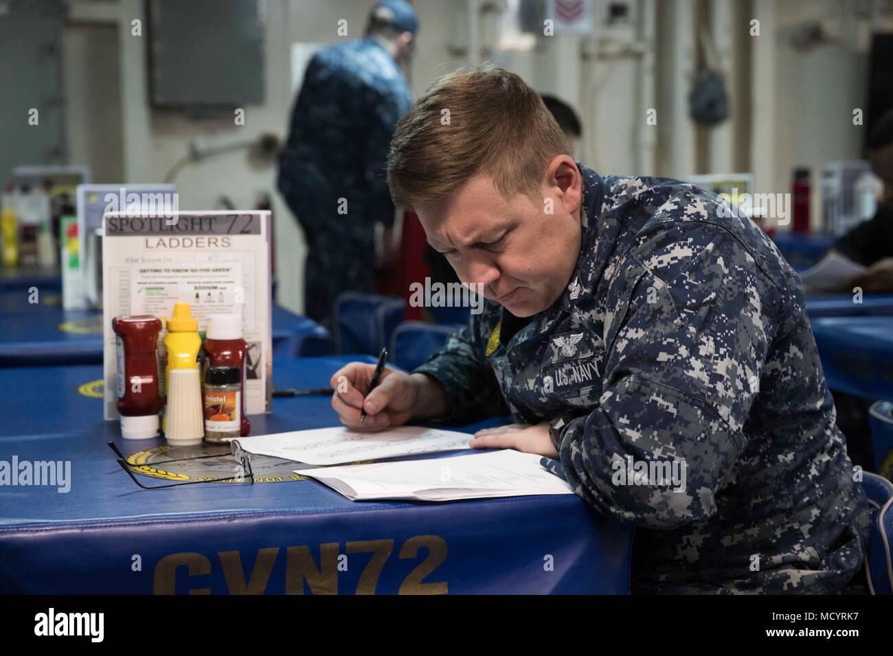 Enlisted surface warfare specialist qualification hi-res stock ...