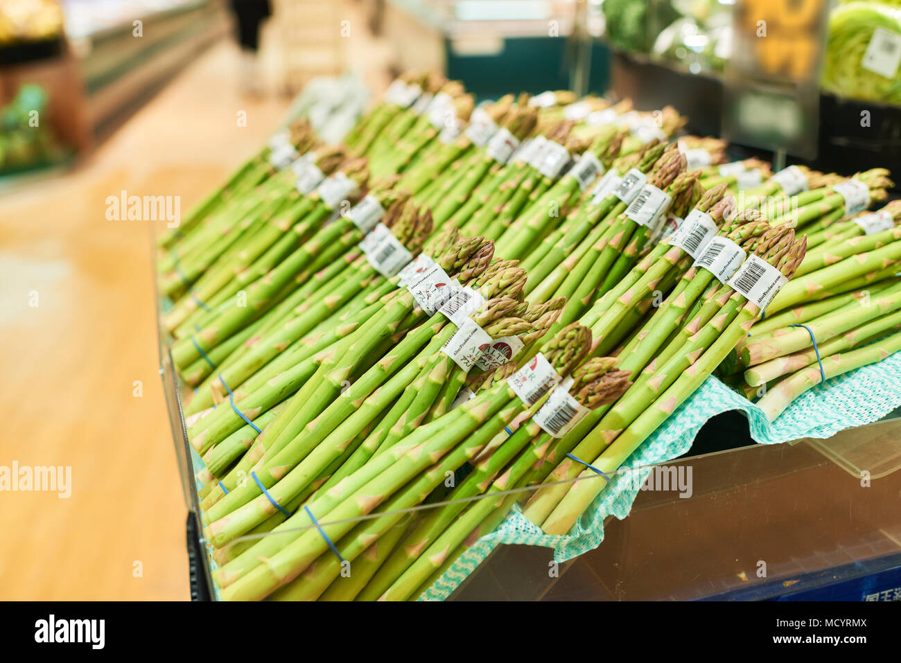 Asparagus display hi-res stock photography and images - Alamy