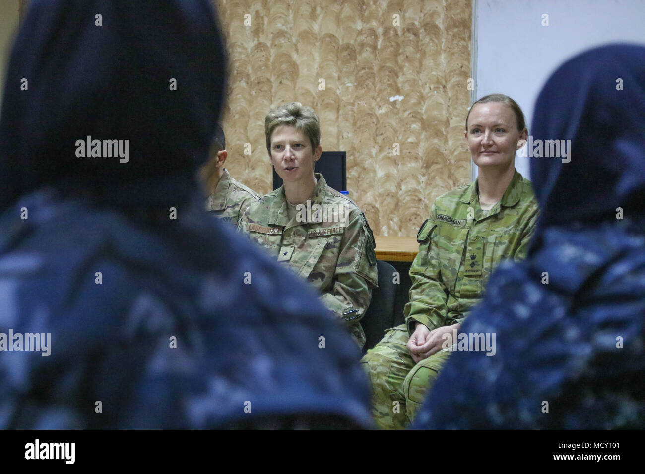U.S. Air Force Brig. Gen. Leah G. Lauderback, director of intelligence ...