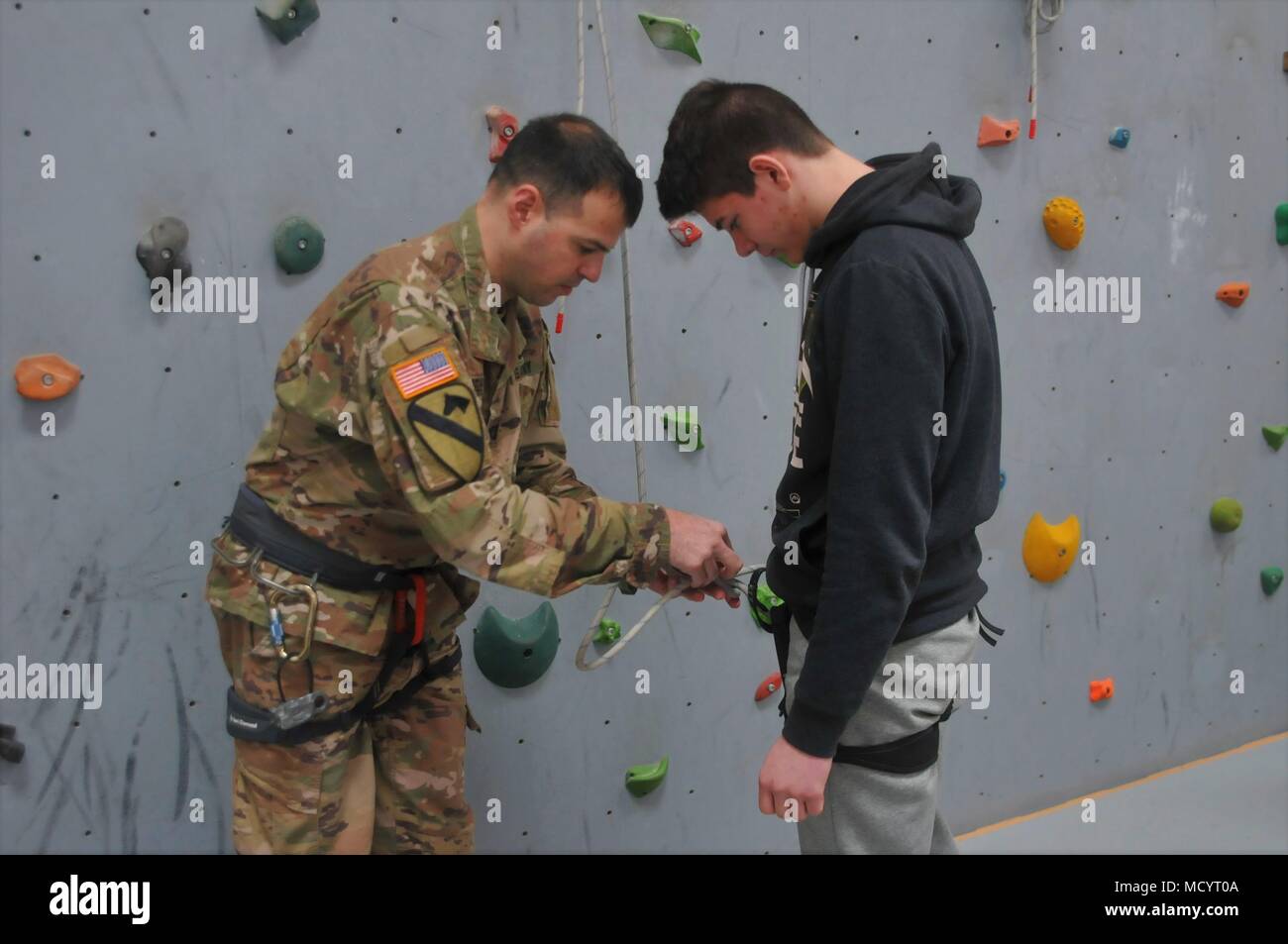 U.S. Army Capt. Kevin Nigh, Civil Affairs team leader, assigned to ...