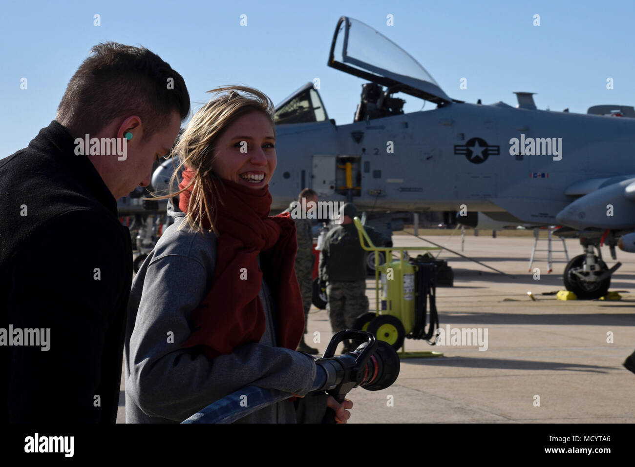 Family members of Air Force Col. Paul Zurkowski, a pilot assigned to ...
