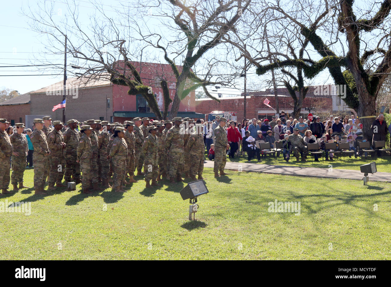 Soldiers of Headquarters Company, 106th Brigade Support Battalion, and ...