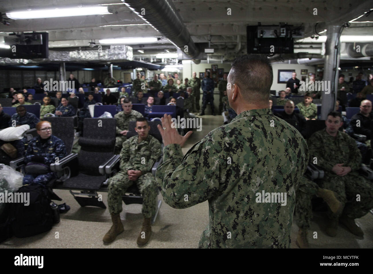 180308-A-QR427-0206 MAYPORT, Fla. (March 8, 2018) Captain Angel Cruz ...