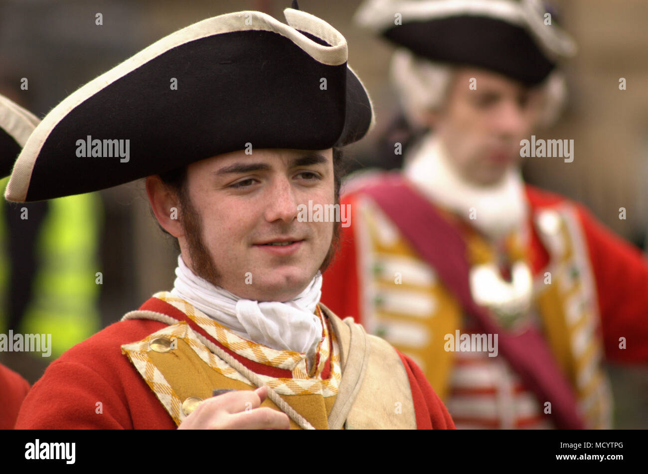 Living History: The Thirteenth Foot, Pulteney's Regiment, reenactment ...
