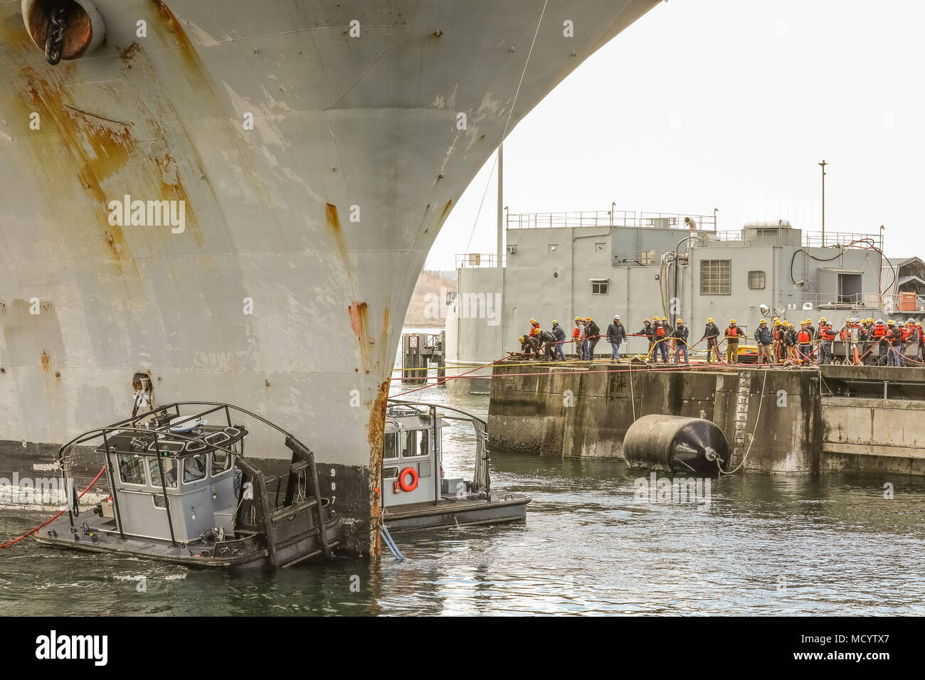 PUGET SOUND NAVAL SHIPYARD, Wash. (March 1,2018) PSNS & IMF on the ...