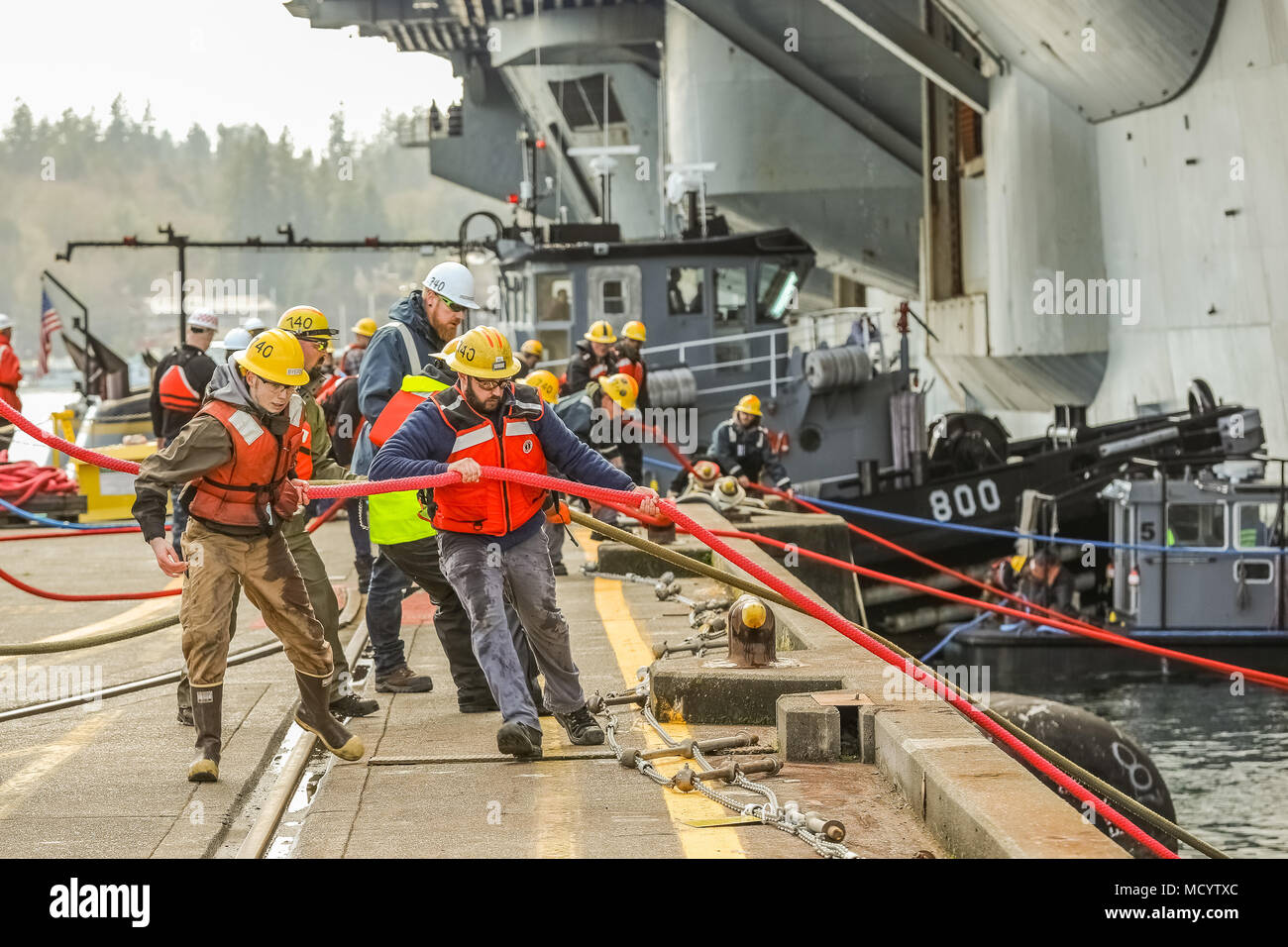 PUGET SOUND NAVAL SHIPYARD, Wash. (March 1,2018) PSNS & IMF on the ...