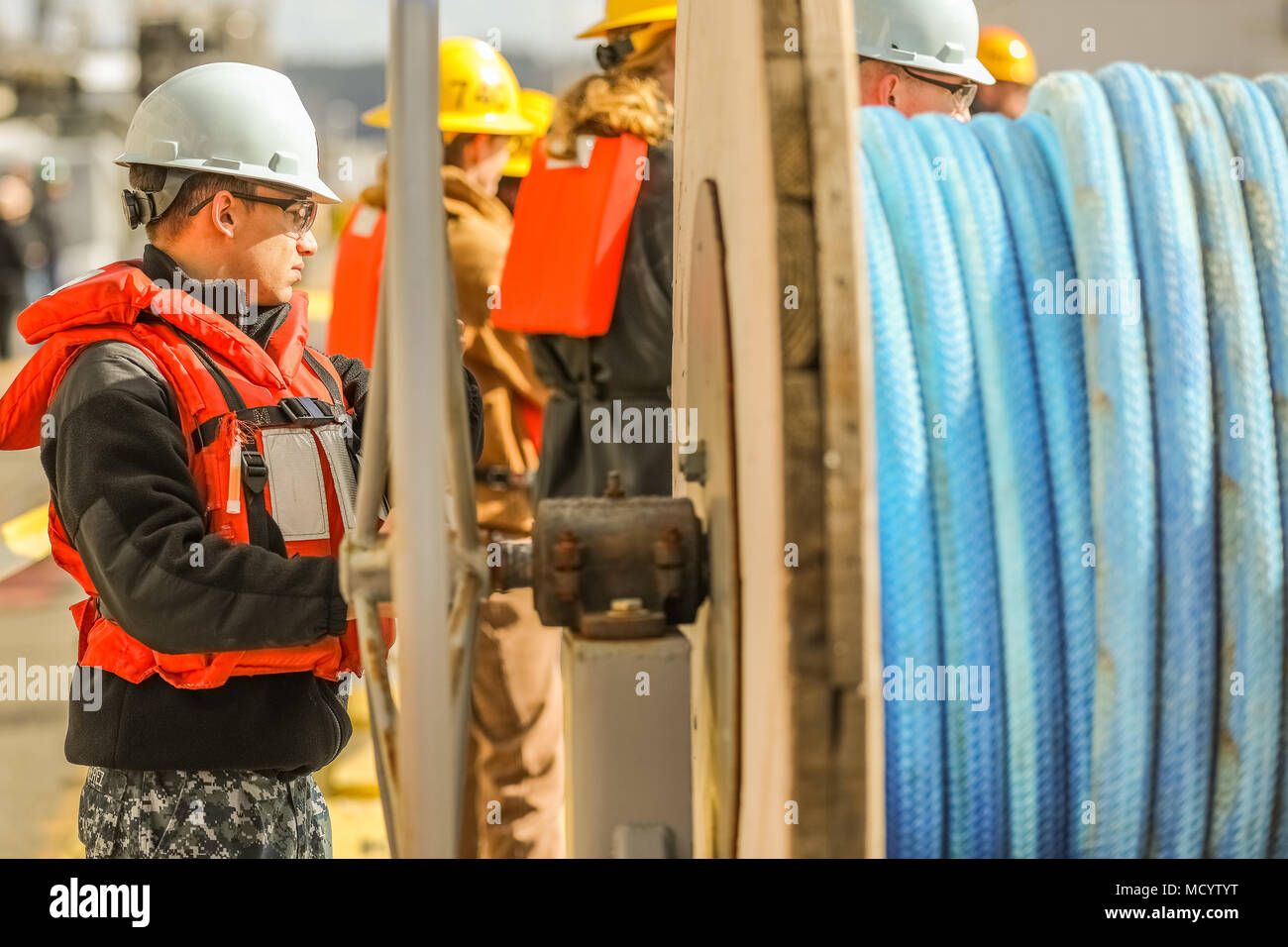 PUGET SOUND NAVAL SHIPYARD, Wash. (March 1,2018) PSNS & IMF on the ...
