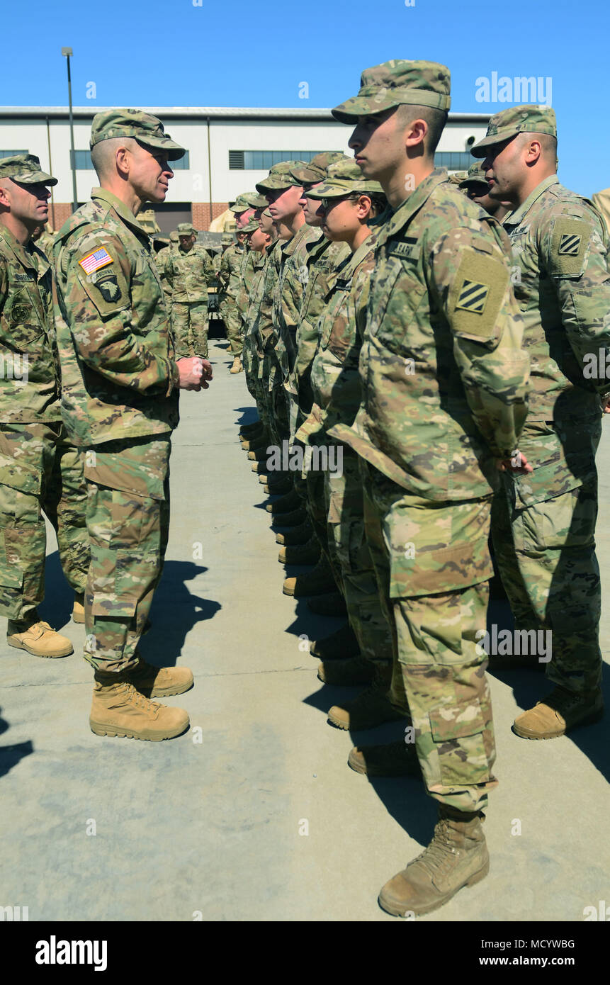 Command Sgt. Maj. Michael Grinston, command sergeant major for U.S ...