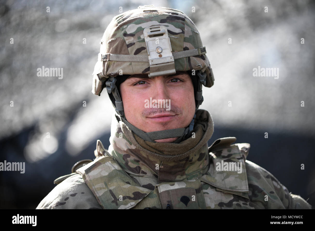 US Army gunners from Archer Battery, 2nd platoon, 4th section, Field ...