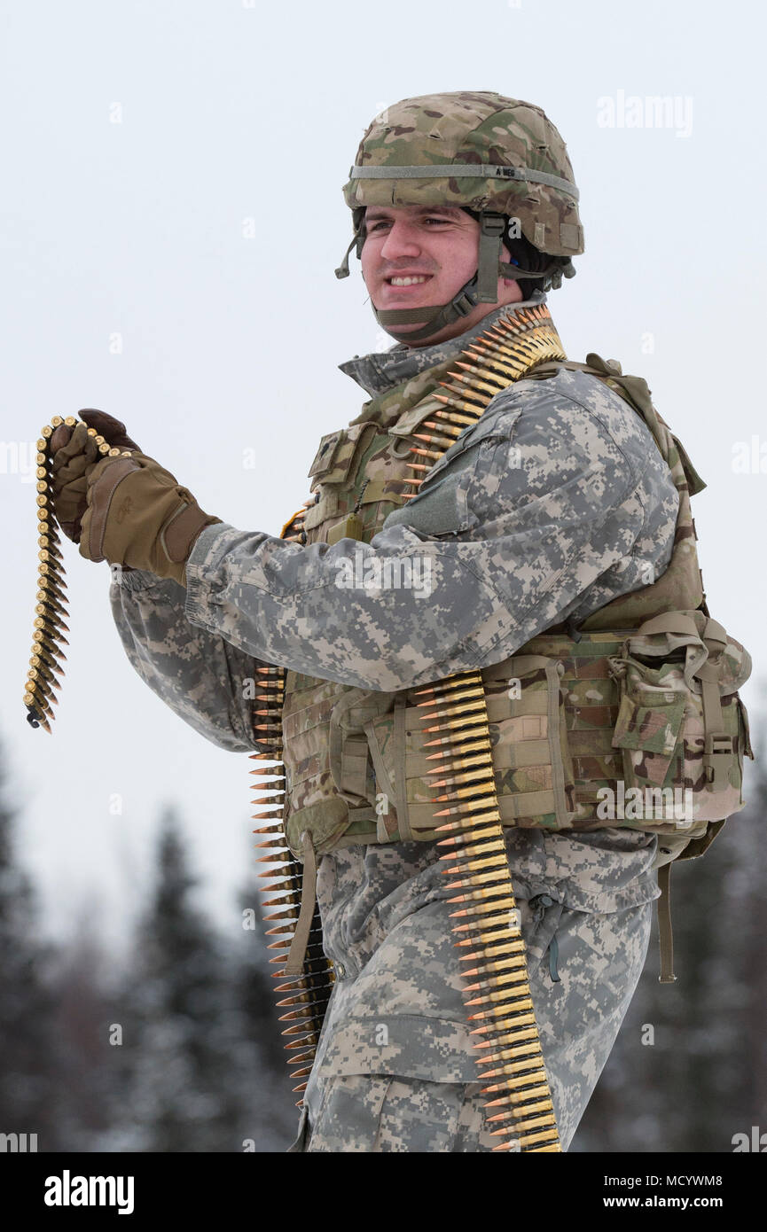 A Soldier assigned to the 109th Transportation Company, 17th Combat ...