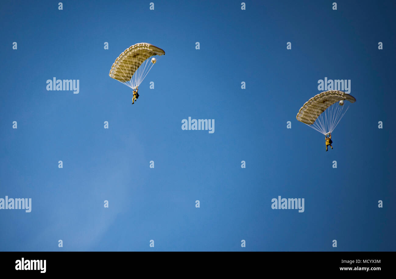 U.S. Air Force pararescuemen and combat rescue officers, assigned to ...