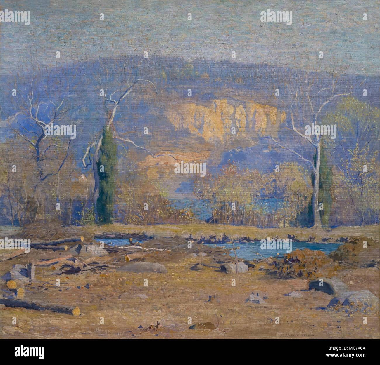 April Landscape, Daniel Garber, 1910, National Gallery of Art ...