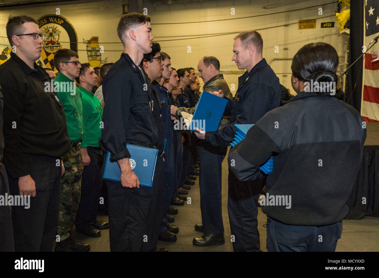180309-N-XB010-0001 EAST CHINA SEA (March 9, 2018) Capt. Colby Howard ...