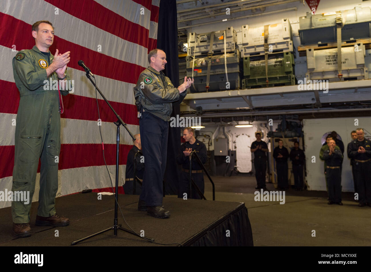 180309-N-XB010-0002 EAST CHINA SEA (March 9, 2018) Capt. Colby Howard ...