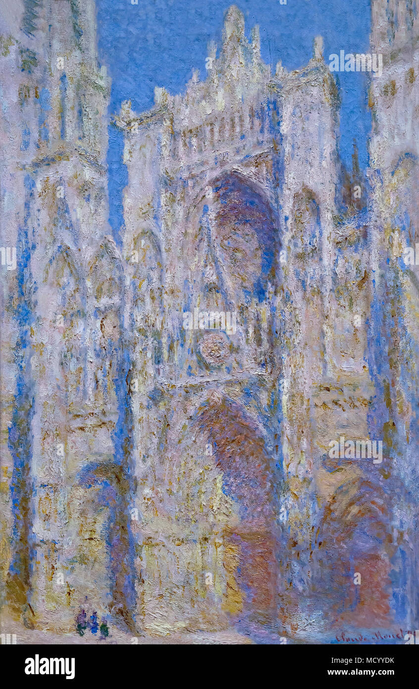 Monet cathedral art hi-res stock photography and images - Alamy
