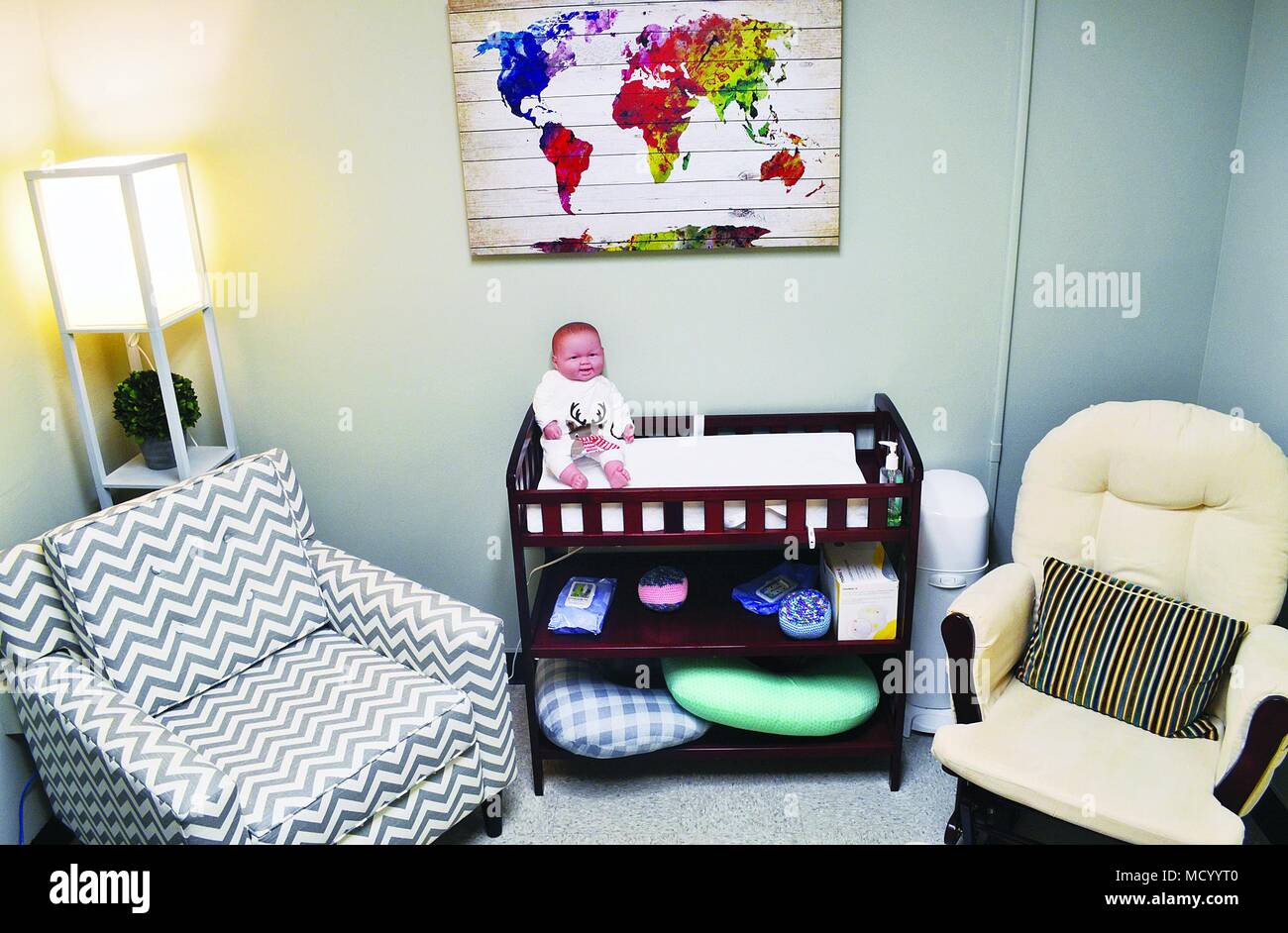 The New Parent Support Program offers the only private nursing room ...