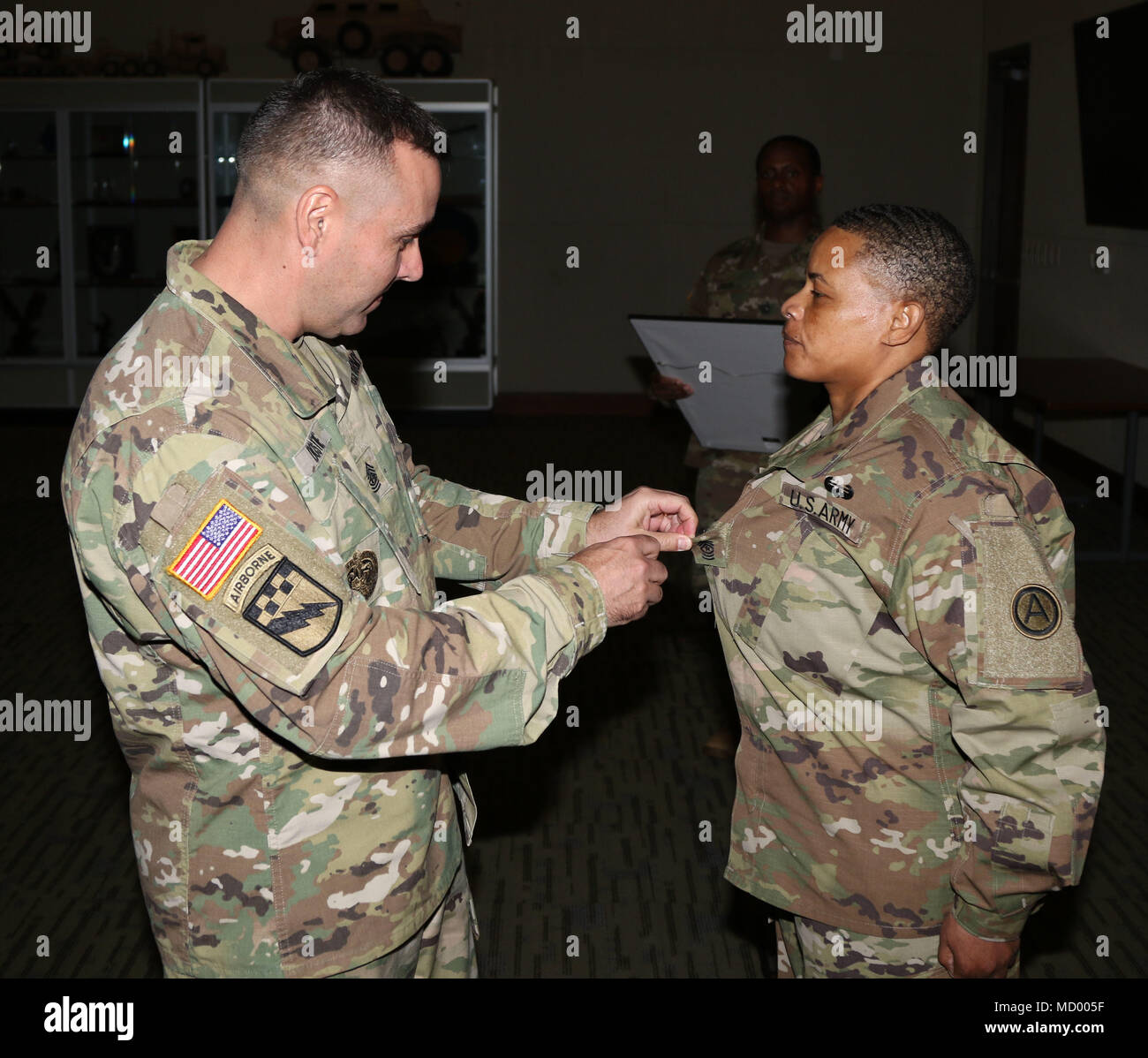 Command Sgt.Maj. Eric C. Dostie, U.S. Army Central command sergeant ...