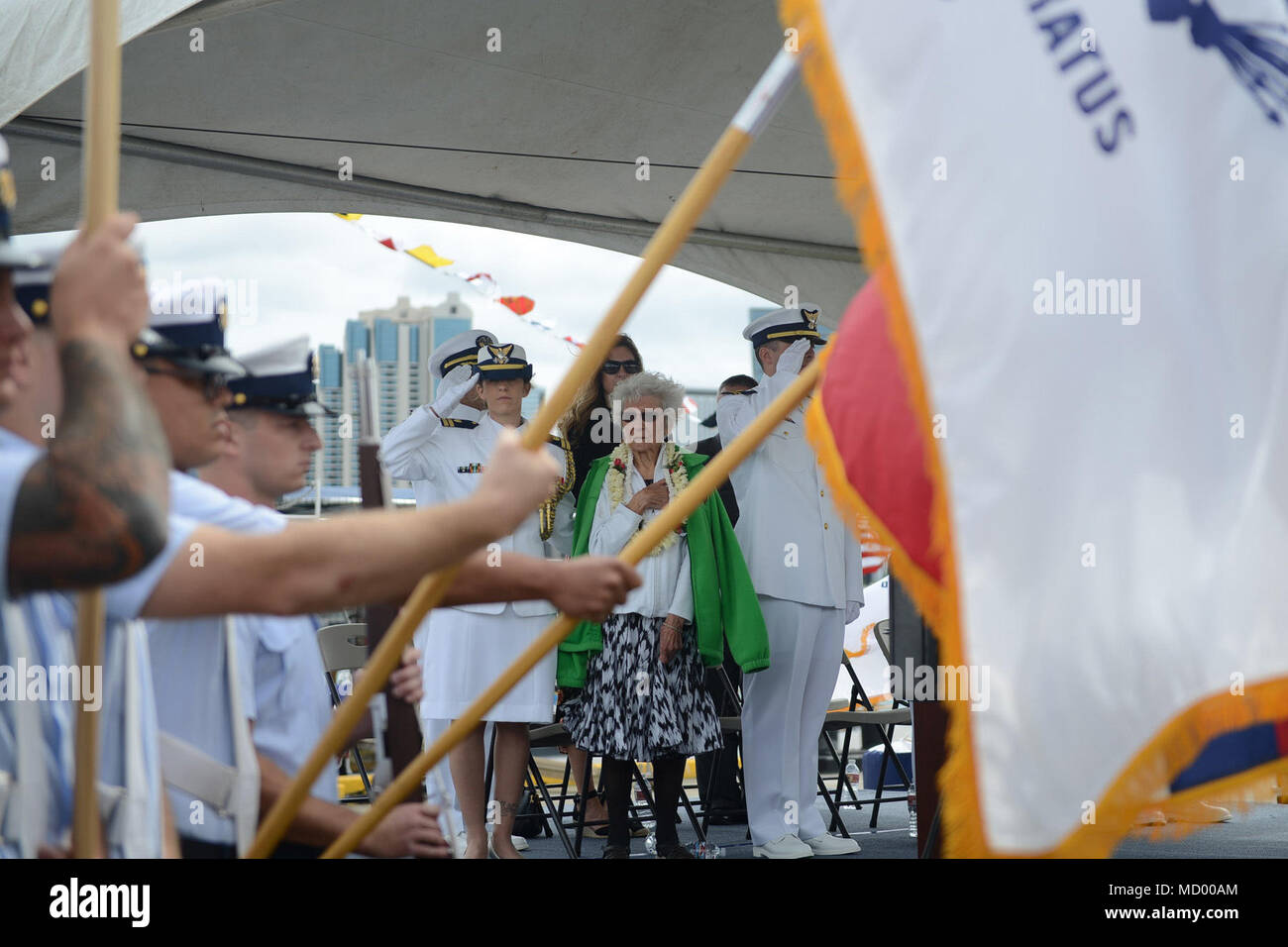 "Aunt" Stella Gerczak, the youngest sister of Signalman 3rd Class ...