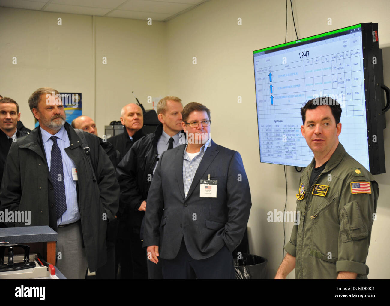 OAK HARBOR, Wash. (Mar. 8, 2018) — Lt. Cmdr. Michael Lynch, Patrol ...