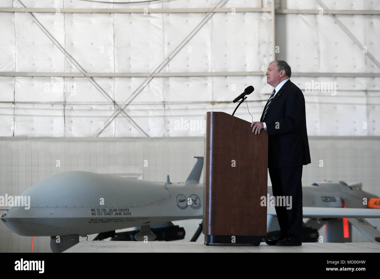 Mr. James G. “Snake” Clark, the director, Intelligence, Surveillance ...