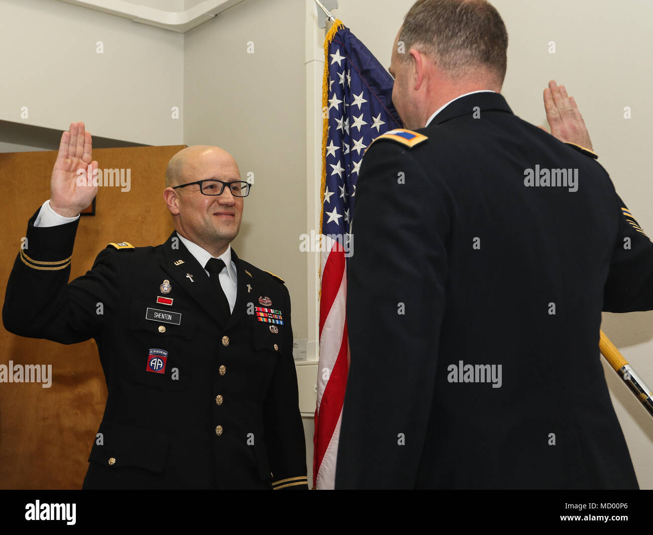 U.S. Army Chaplain (Maj.) Matthew Shenton from Shippensburg, Pa ...