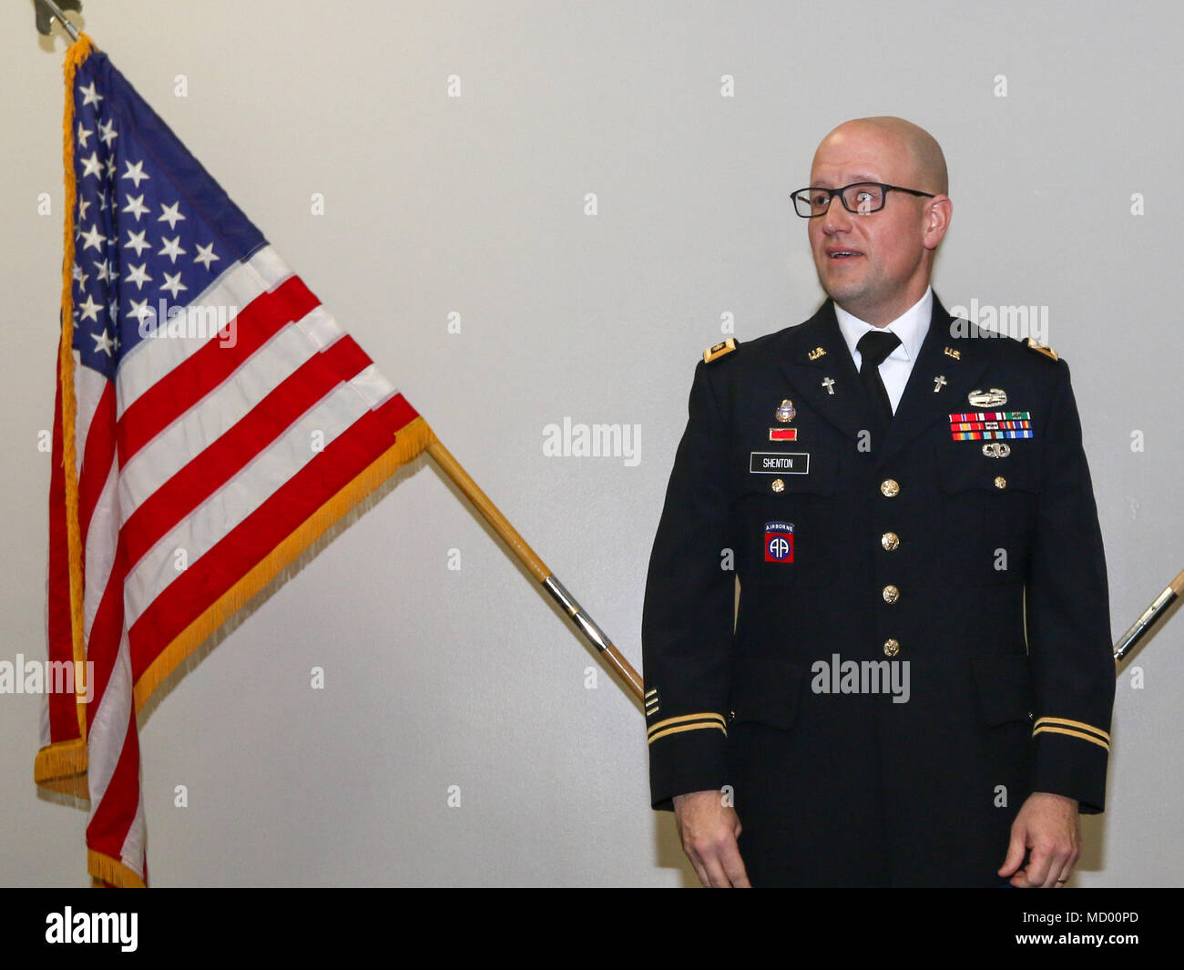 U.S. Army Chaplain (Maj.) Matthew Shenton from Shippensburg, Pa ...