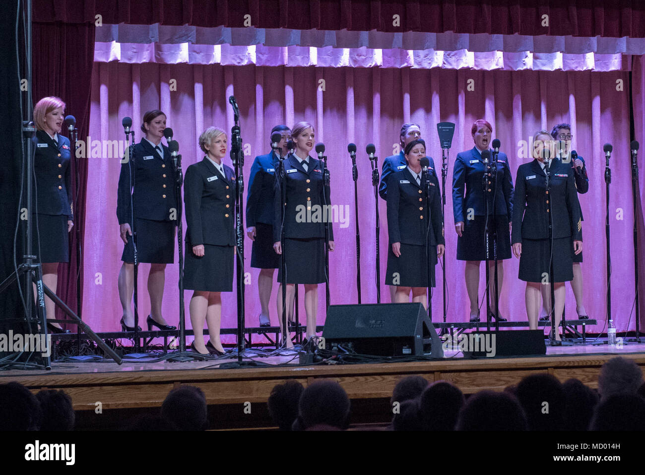 180308-N-NW255-1038 SURPRISE, Ariz. (March 8, 2018) The women of the U ...