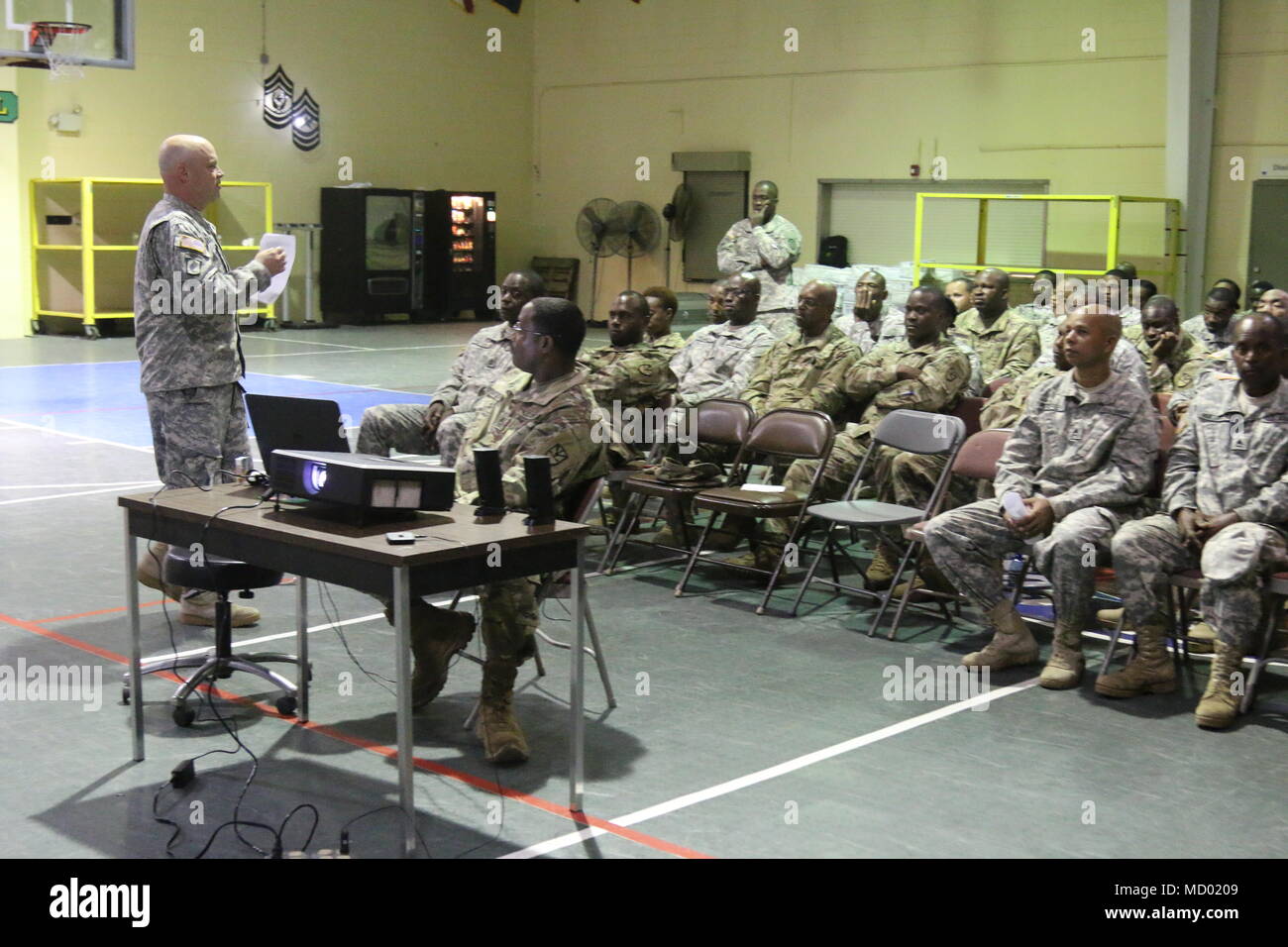 Master Sgt. Michael Falchek, National Guard Bureau discusses the ...
