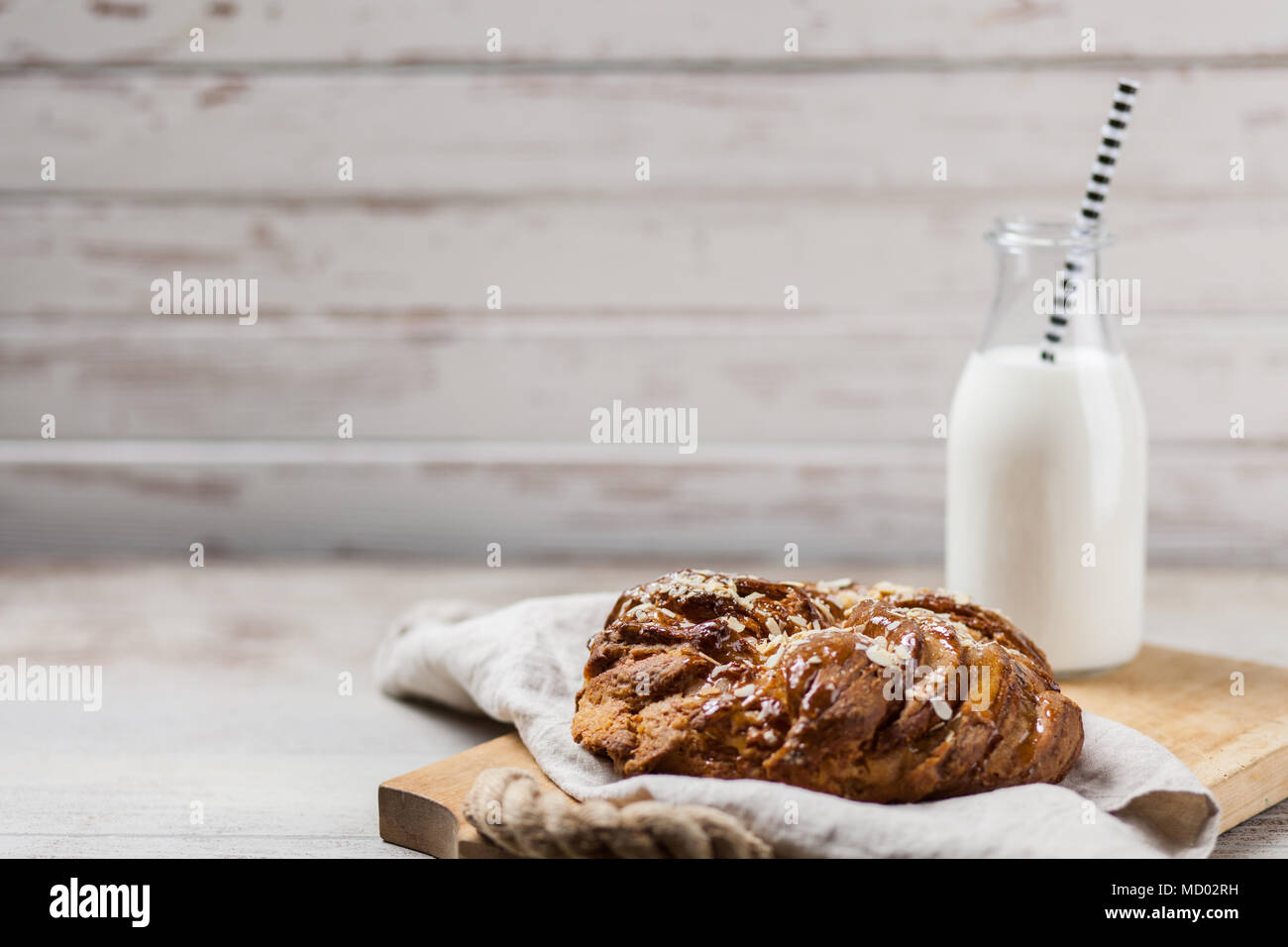 Sweet maple syrup bread Stock Photo - Alamy