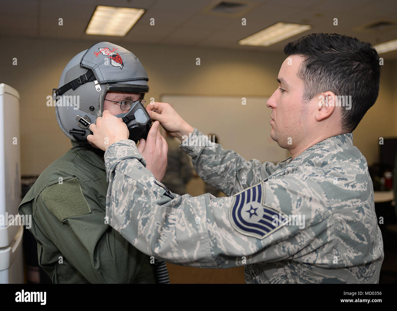 Hgu 55 p aircrew helmet hi-res stock photography and images - Alamy