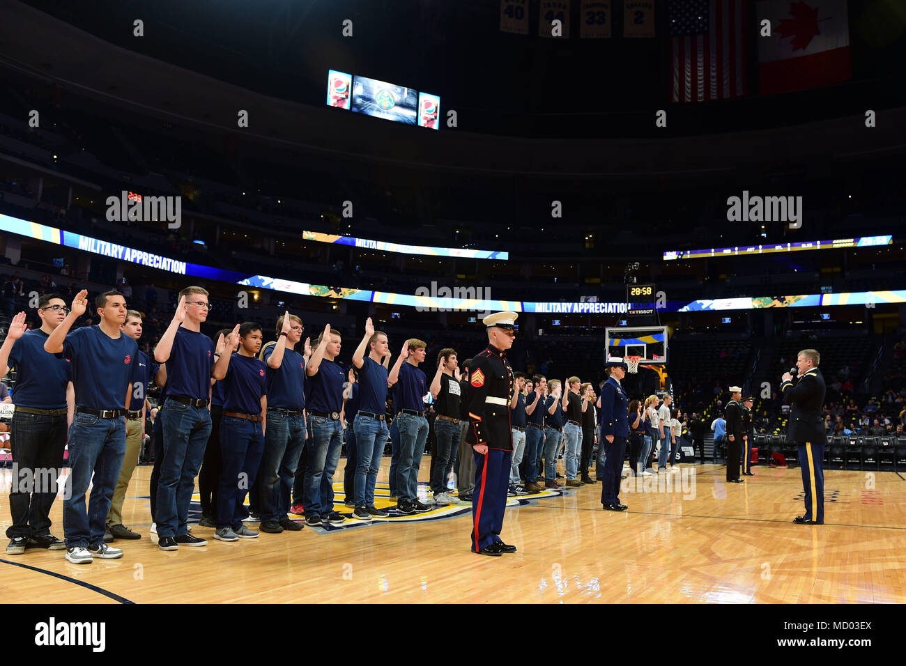Annual military appreciation game hi-res stock photography and images ...