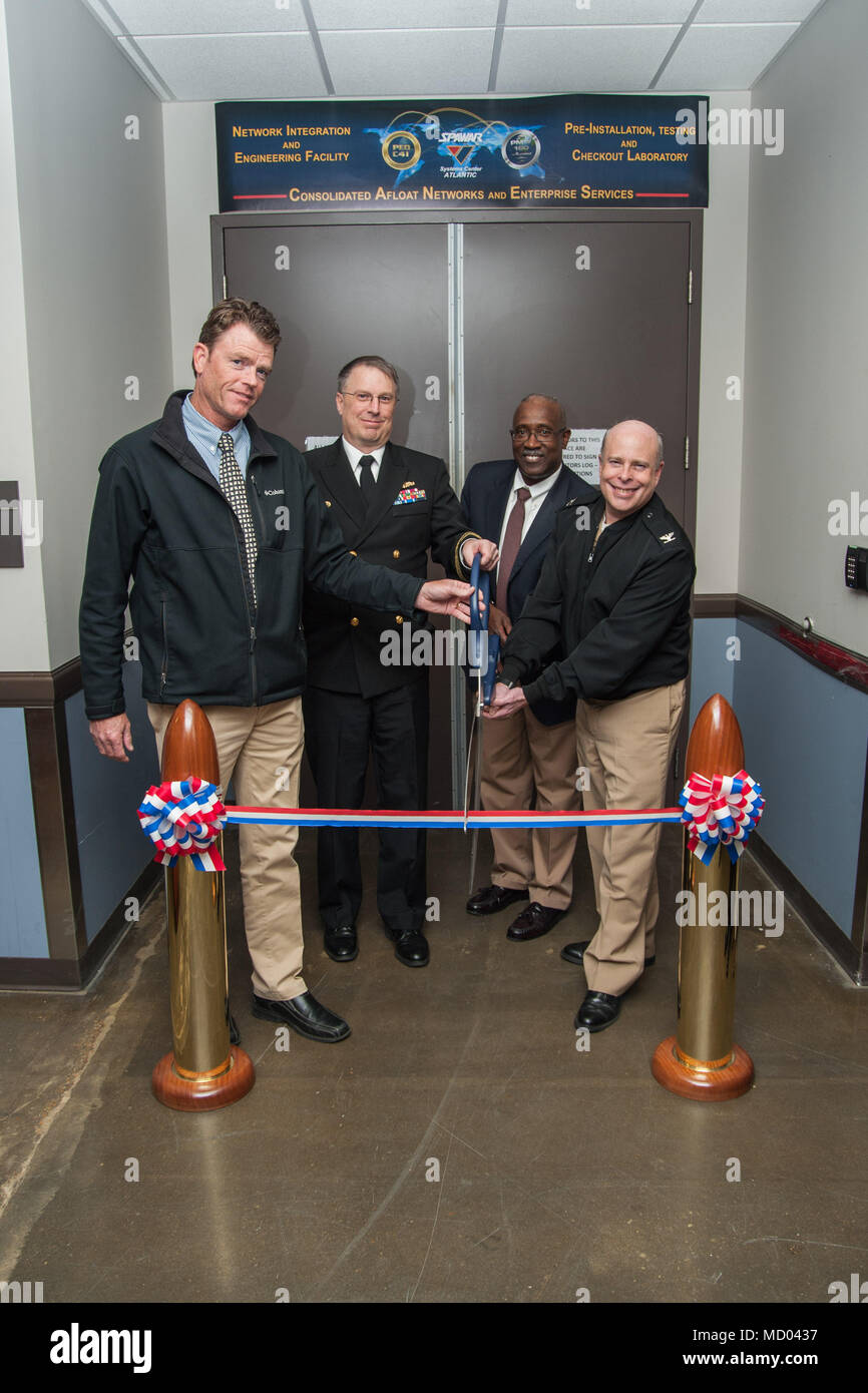 (Left to Right) Jack Knight (PMW-160 CANES Deployment Asst. Program ...