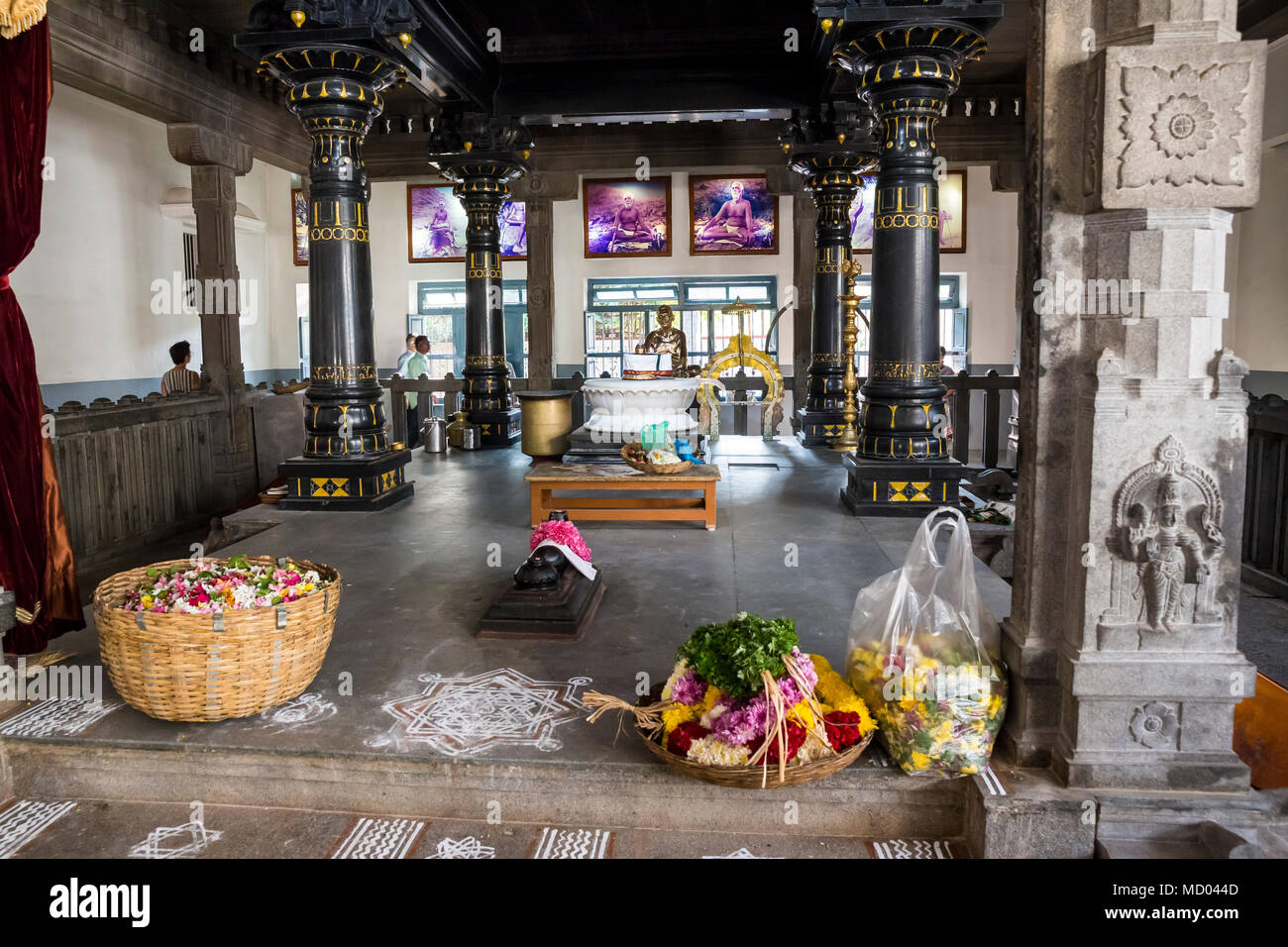 Ashram of Sri Ramana Maharshi, Tiruvannamalai, Tamil Nadu, India ...