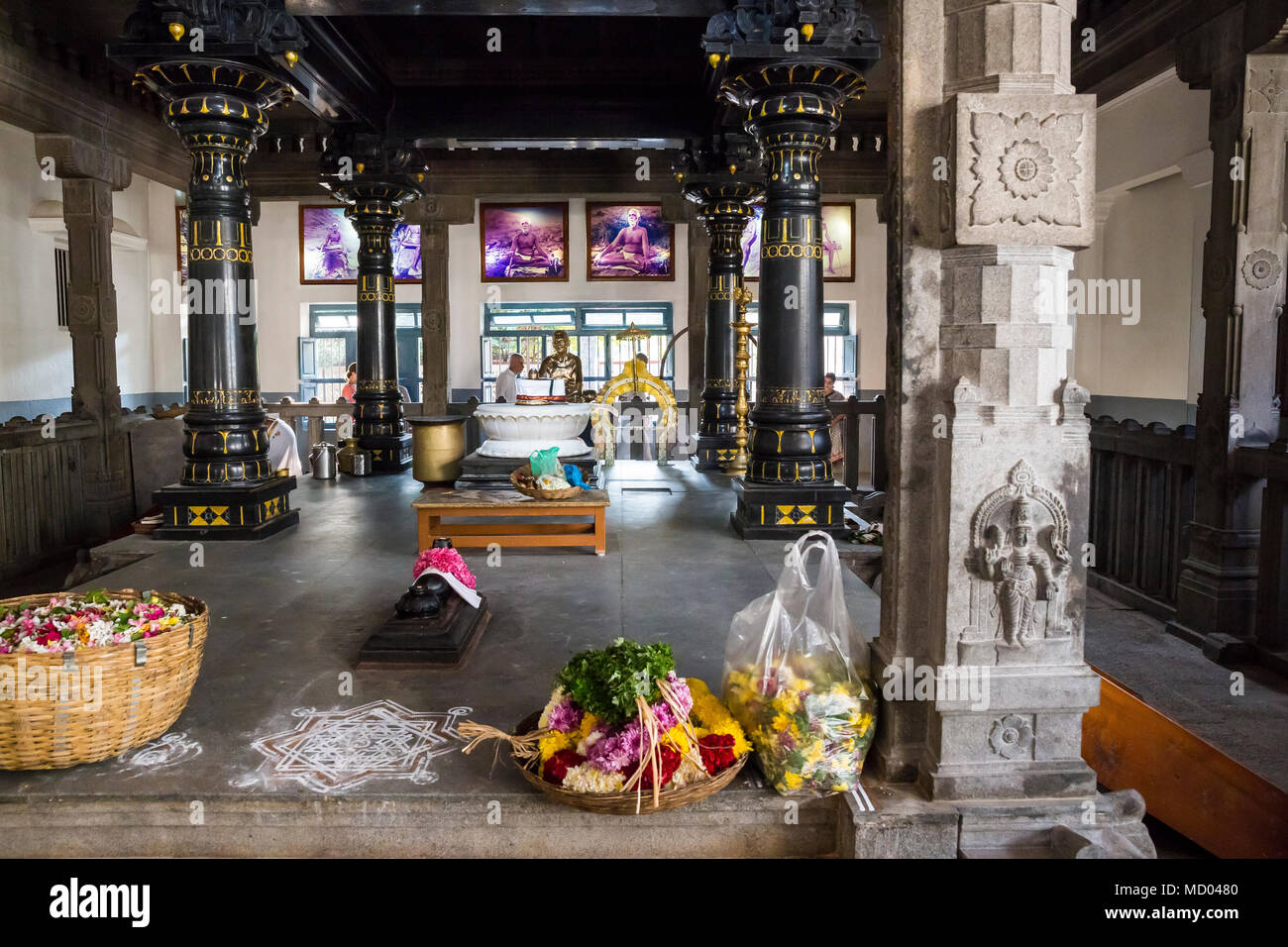 Ashram of Sri Ramana Maharshi, Tiruvannamalai, Tamil Nadu, India ...