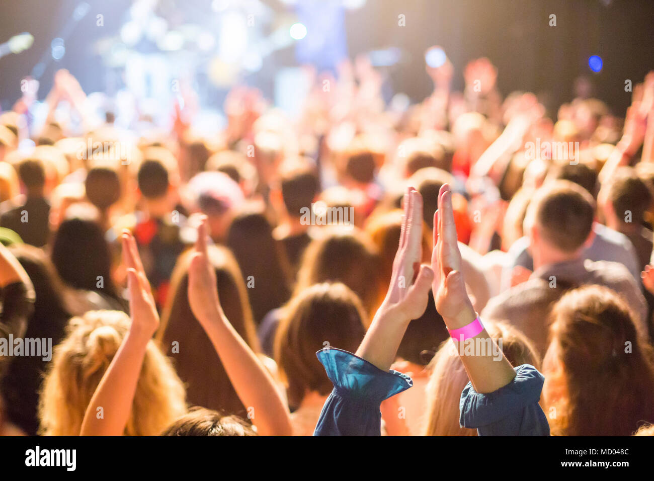 Large Audience Back Head High Resolution Stock Photography and Images ...