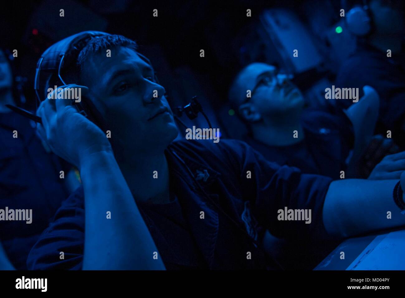 180308-N-KA046-0093 MEDITERRANEAN SEA (March 8, 2018) – Sonar ...