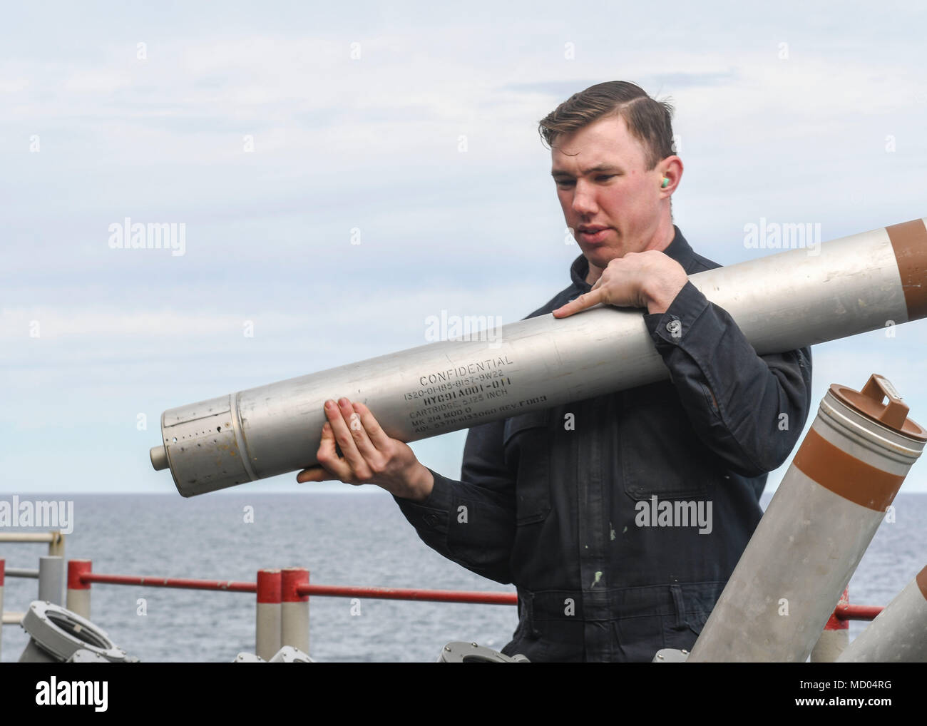 180308-N-RY670-027 PACIFIC OCEAN (March 8, 2018) Cryptologic Technician ...