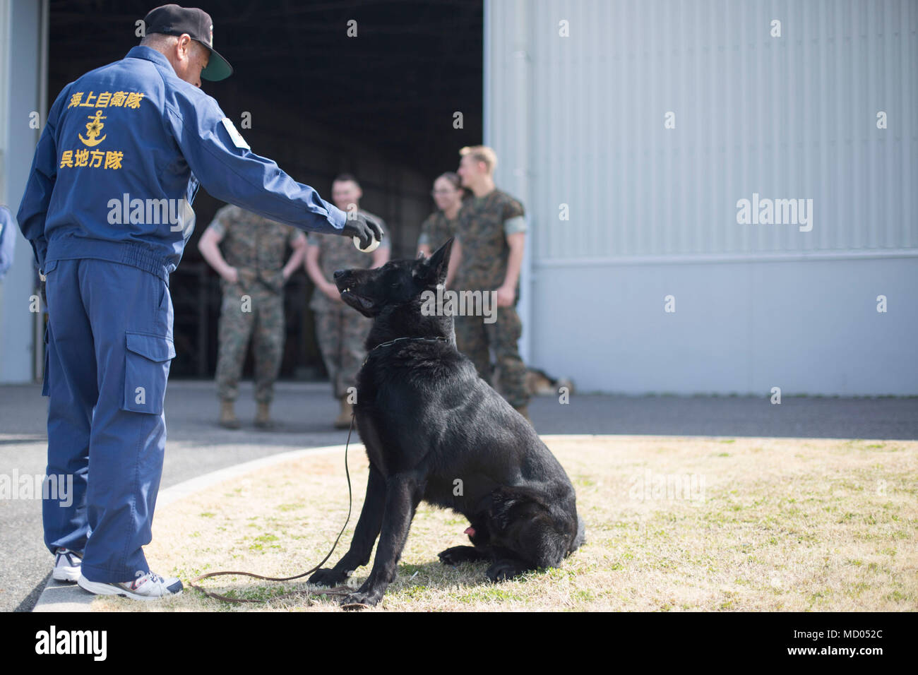 Japanese civilian police force hi-res stock photography and images - Alamy