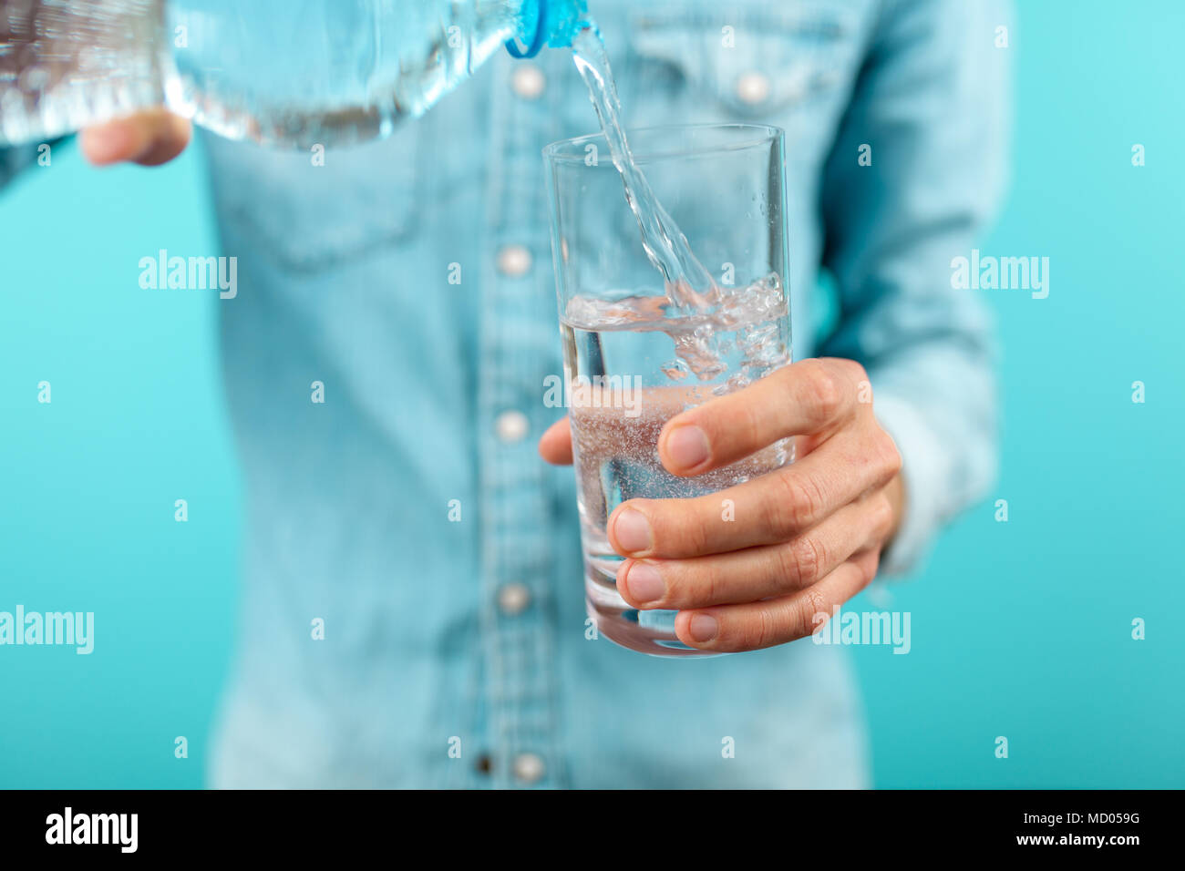 A glass of water Stock Photo - Alamy