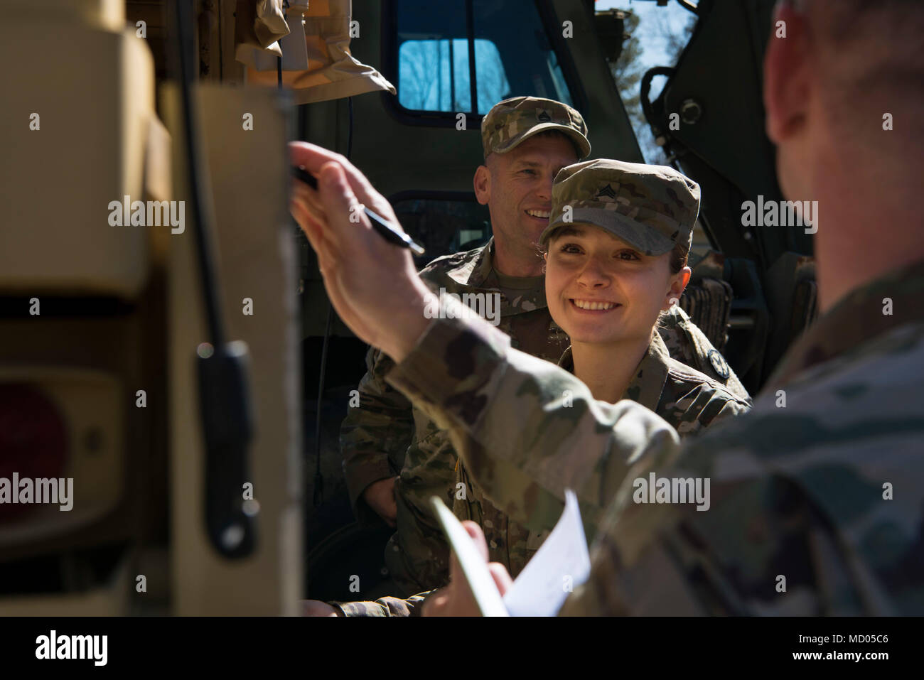 Sgt. Jennifer Lopez, the motor pool sergeant for the 535th Military ...