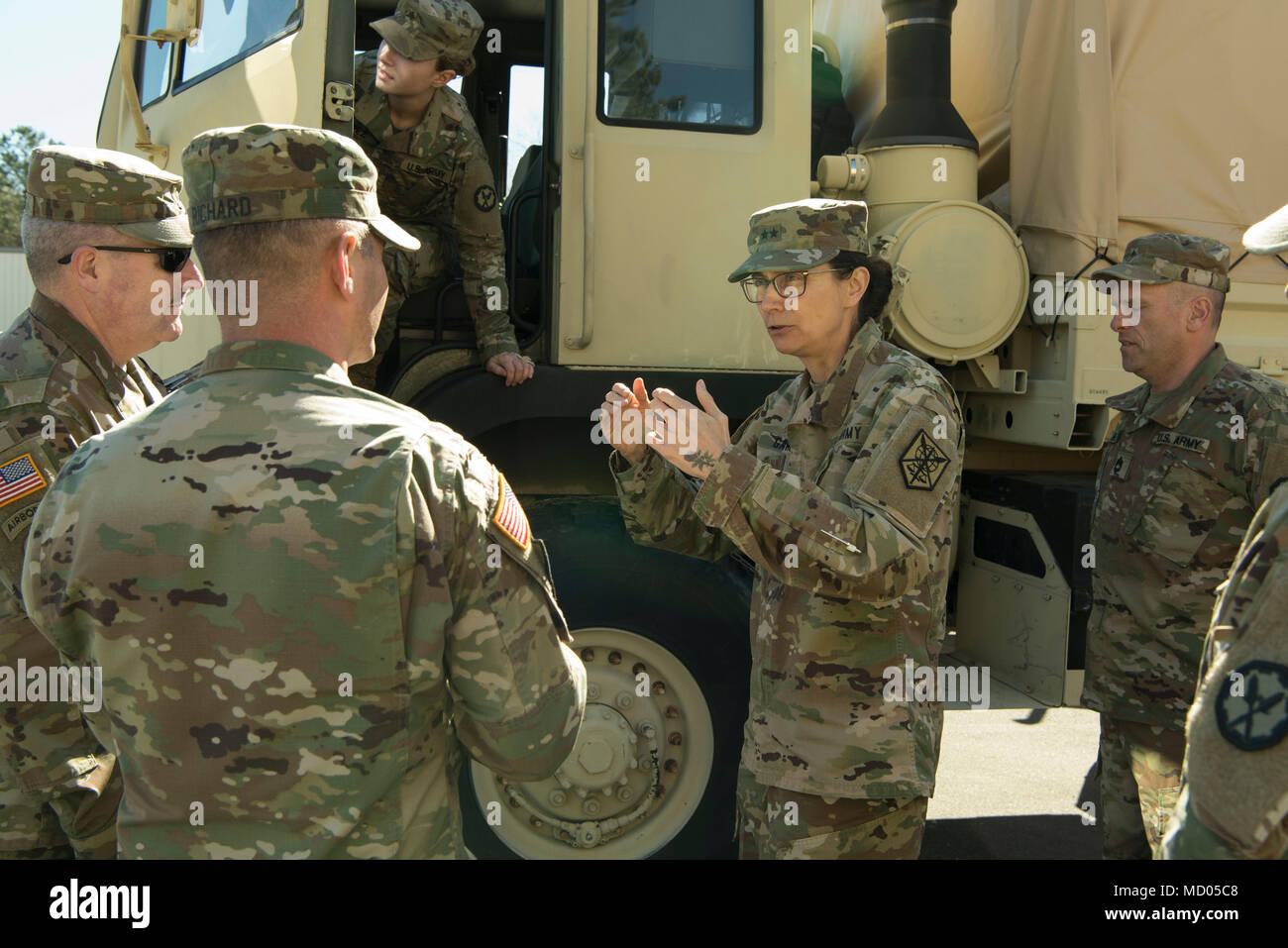 Soldiers of the 535th Military Police Battalion Headquarters and ...