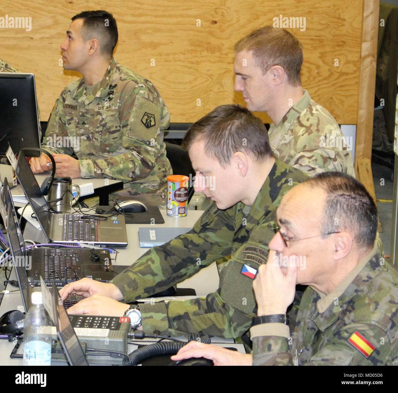 Sgt. Robert Corbeil, 2500th Digital Liaison Detachment, and other ...
