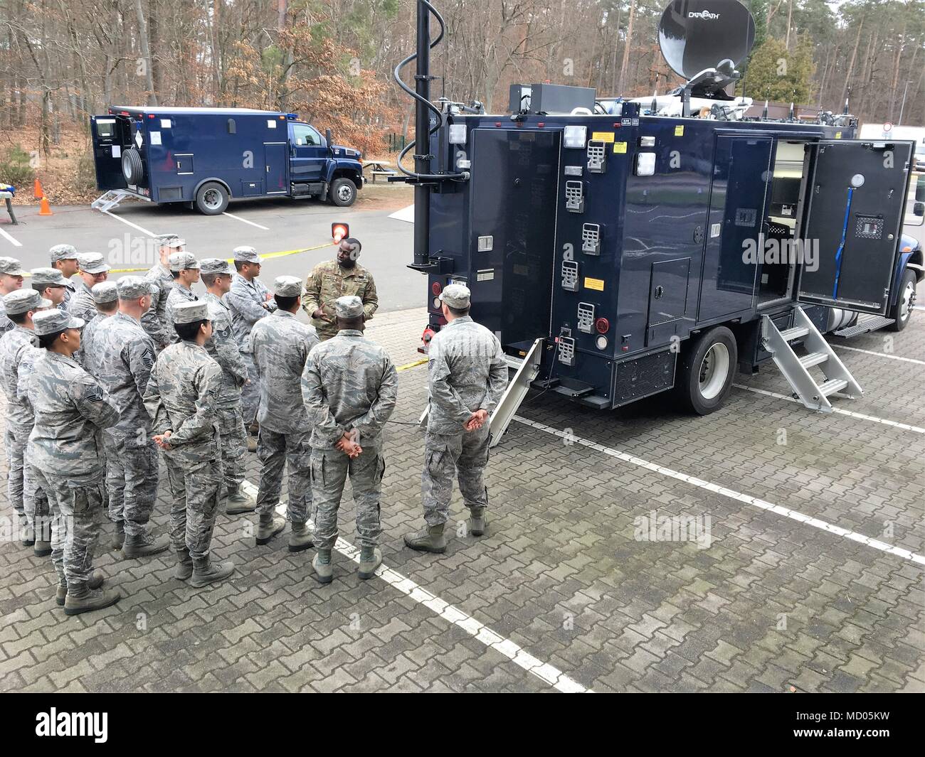 Master Sgt. Desmond Burgess, 773rd Civil Support Team communications ...