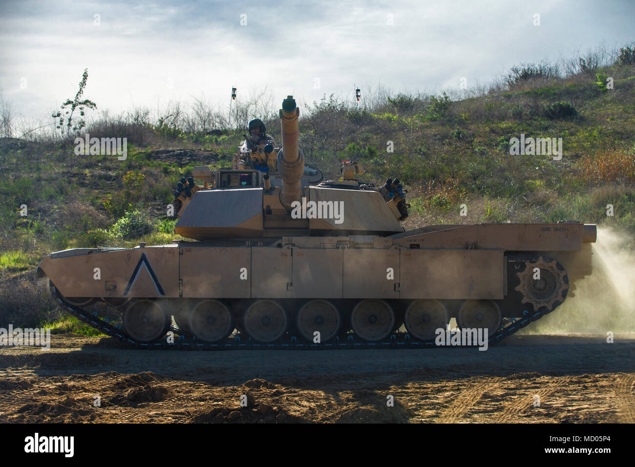 U.S. Marines with 4th Tank Battalion, 4th Marine Division, Marine ...