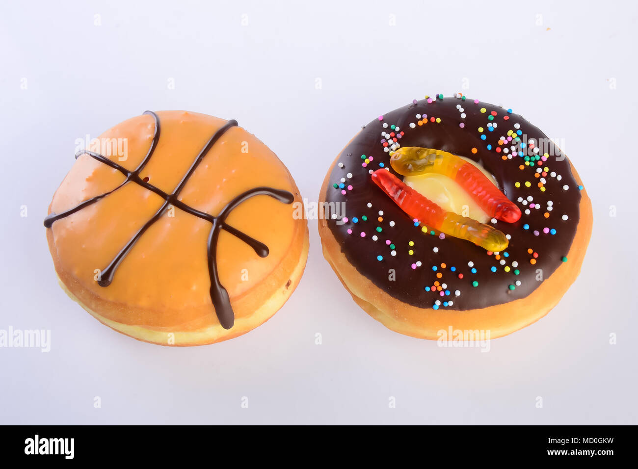 donut. Assorted donuts on background Stock Photo - Alamy