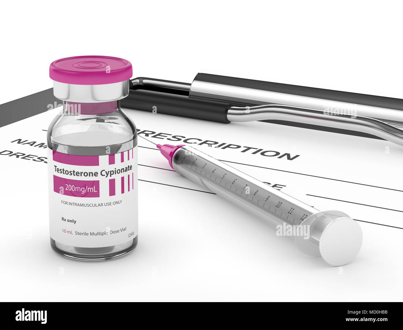 Testosterone Injections Vial