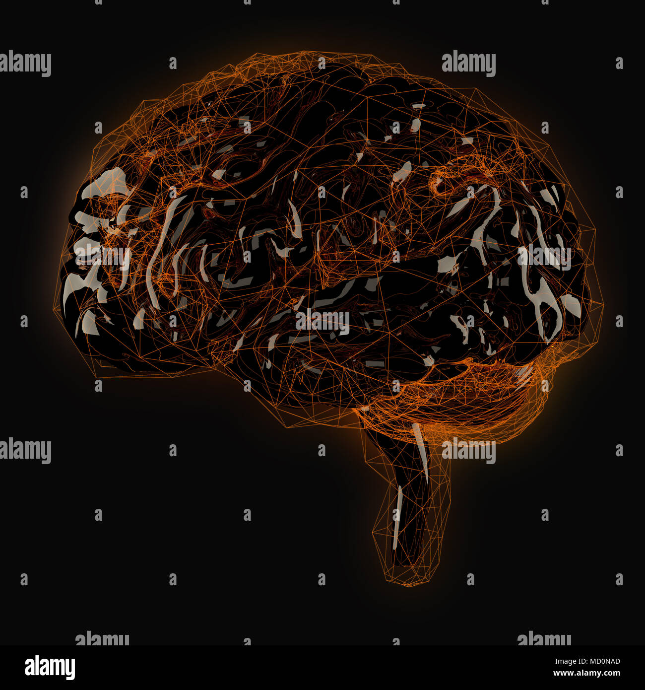 Brain synapse art hi-res stock photography and images - Alamy